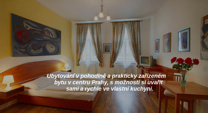 Levné ubytování blízko centra Prahy - Praha 7